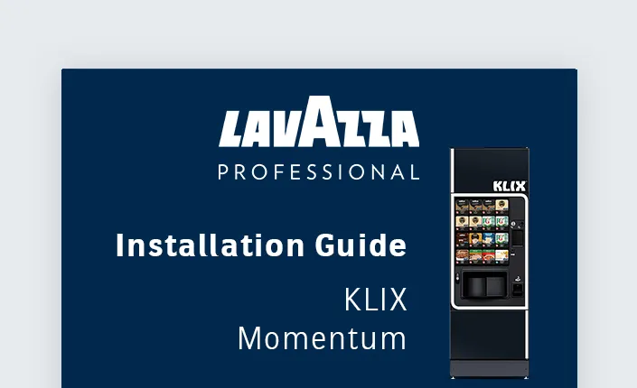 KLIX Momentum User Guides - Lavazza Professional UK