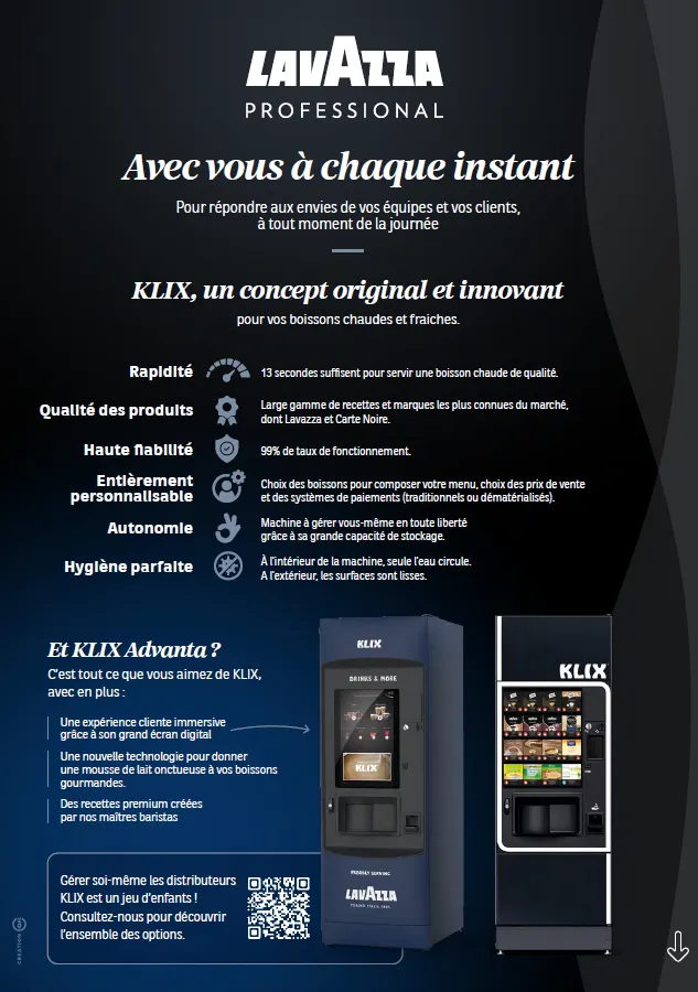 KLIX en 1 coup d'oeil - Lavazza Professional FR